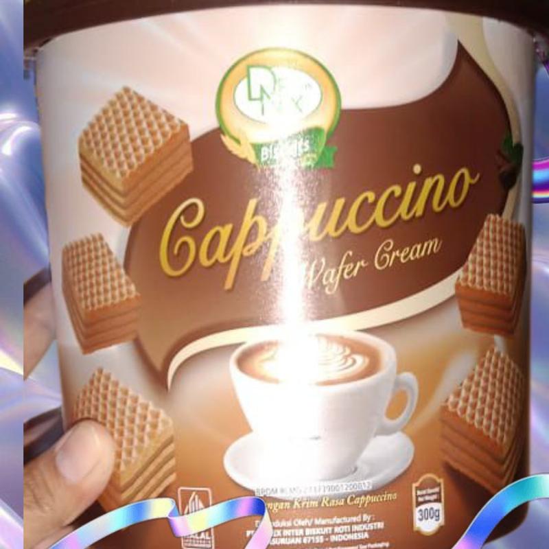 Wafer Cream Capucino denex 350 G & Wafer Roll Capucino Denex 350 G ...