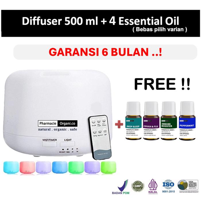 Promo DIFFUSER HUMIDIFIER AROMATERAPI GARANSI 6 BULAN - Kab. Gresik ...