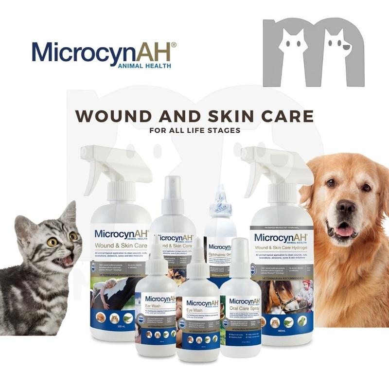 【Mi Pet Lover】MicrocynAH Wound and Skin Care for Pets in All Life ...