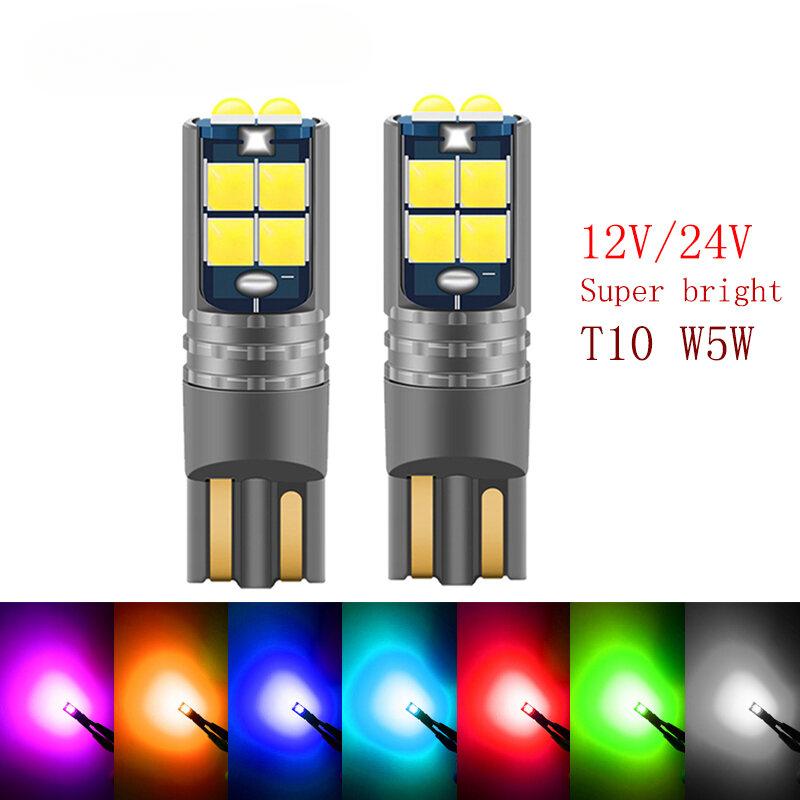 T10 Led Park Lights 12V 24V T10 for Truck Motorcycle Scooter Car T10 ...