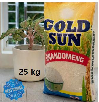 Goldsun Well Milled Sinandomeng White Rice 25 kg (good for daily ...