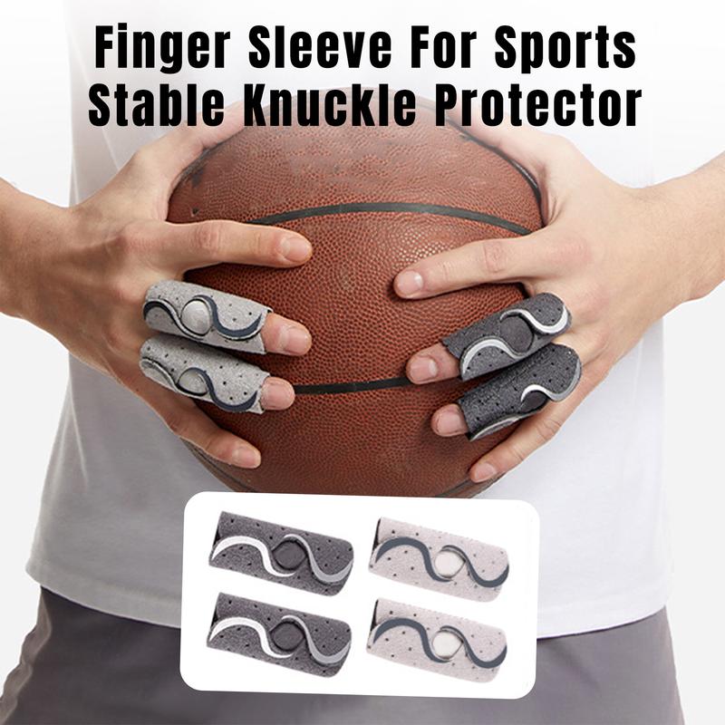 Sports Finger Sleeves Adjustable Breathable Finger Splint Brace ...
