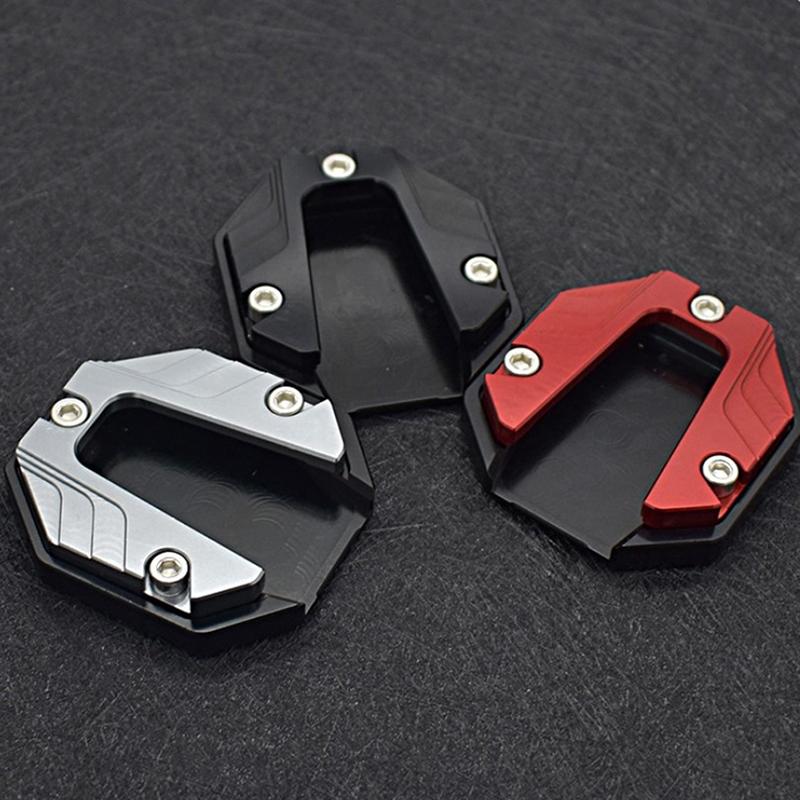 Aluminum Alloy Motorcycle Bike Kickstand Extender Foot Side Stand ...