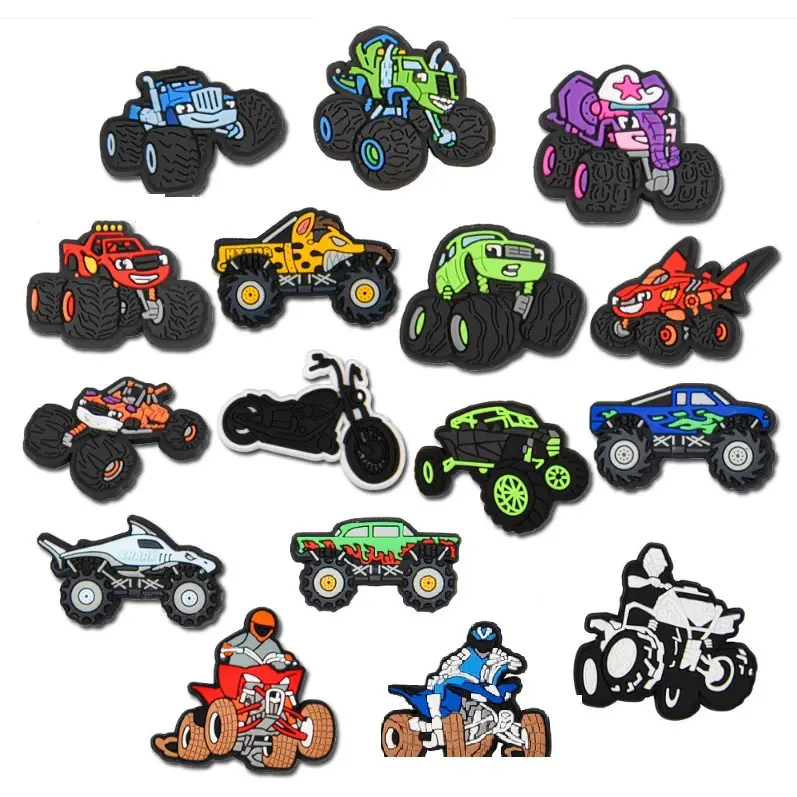 437 Pin Sandal Charms Monstr Car Hiasan Sendal - Shop | Tokopedia