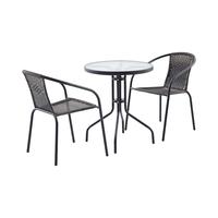 Promo Informa Colorado Set Kursi & Meja Teras - Cokelat Tua Patio Set ...