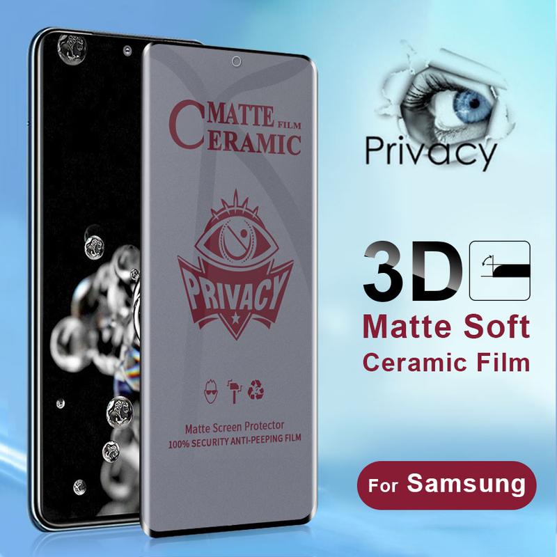 Matte Ceramic Privacy Screen Protector For Samsung A55 5G A5 - TikTok ...