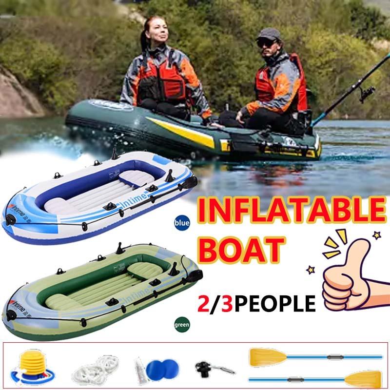 Inflatable Boat Rubber Boat 2/3 People Fishing boat Kayak Multi-airbag ...