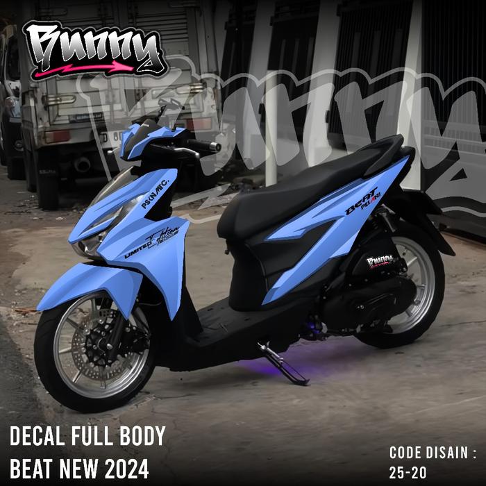 Promo (COD) TERBARU Decal Sticker Honda Beat CBS STREET Smart Key ...