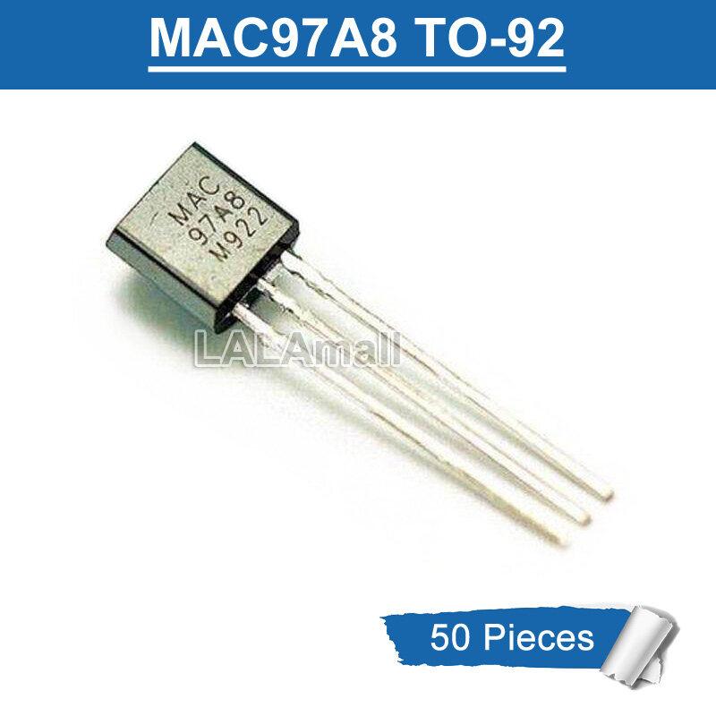 50pcs MAC 97A8 TO92 MAC97A8 TO-92 0.6A/600V Triac new original - TikTok ...