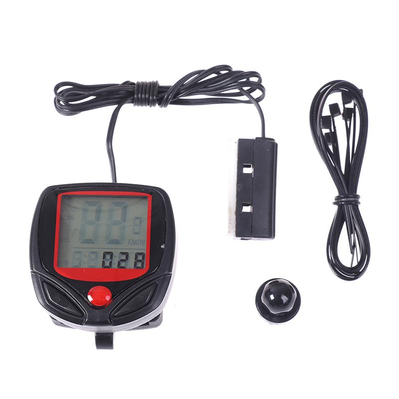 Waterproof Bicycle LCD Digital Display Odometer Speedometer Cycling ...