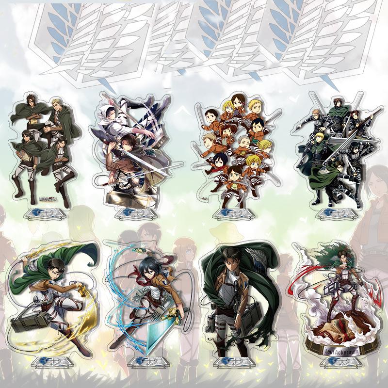 Anime Standee Attack on Titan Merchandise Acrylic Standee Cartoon ...