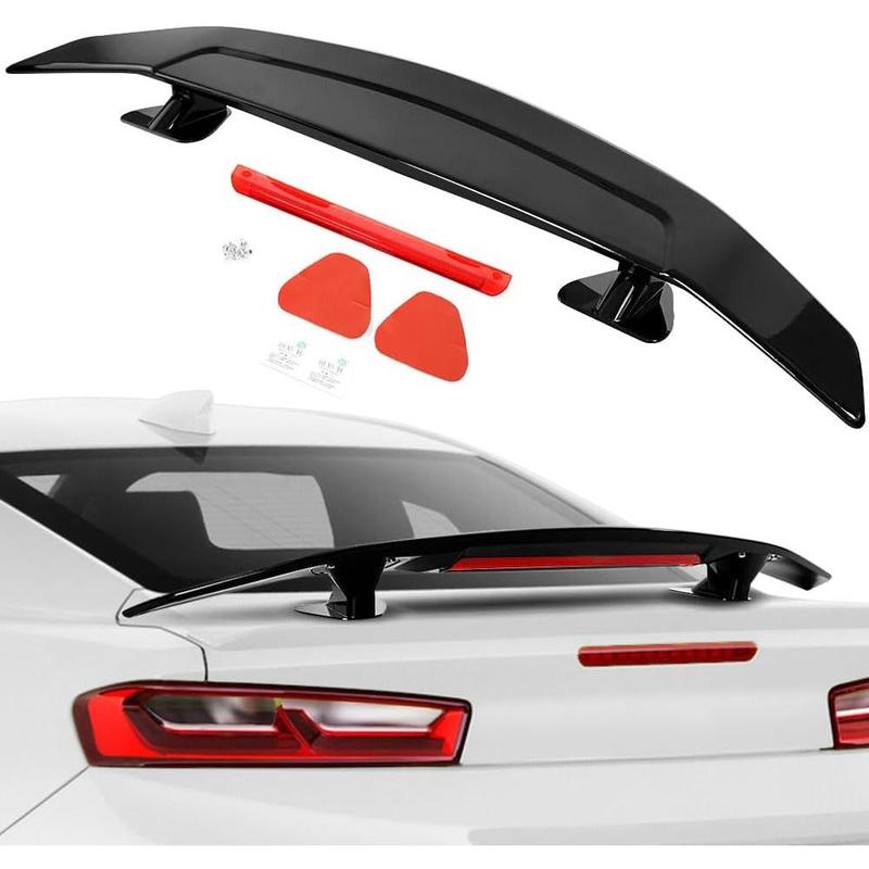 46inch Universal Rear Spoiler, ABS Racing Spoiler Wing Lightweight ...