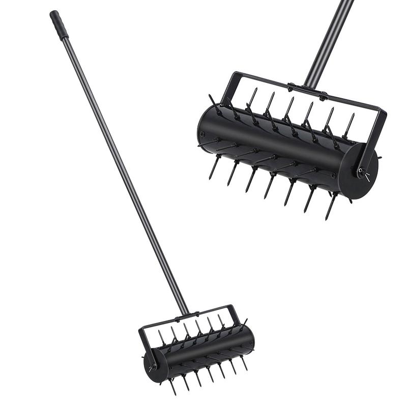 Lawn Aerator, Hand Aerator Lawn Tool, Heavy Duty Spike Soil Aeration ...
