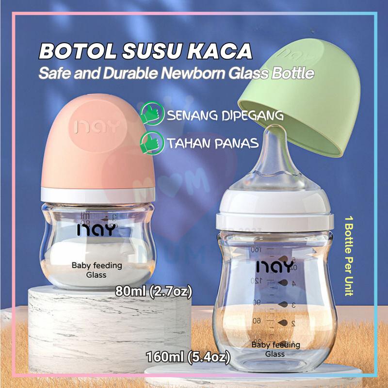 Botol Bayi Haiwan Peliharaan Baru Lahir, Ibu K, Botol Kaca Tidak ...
