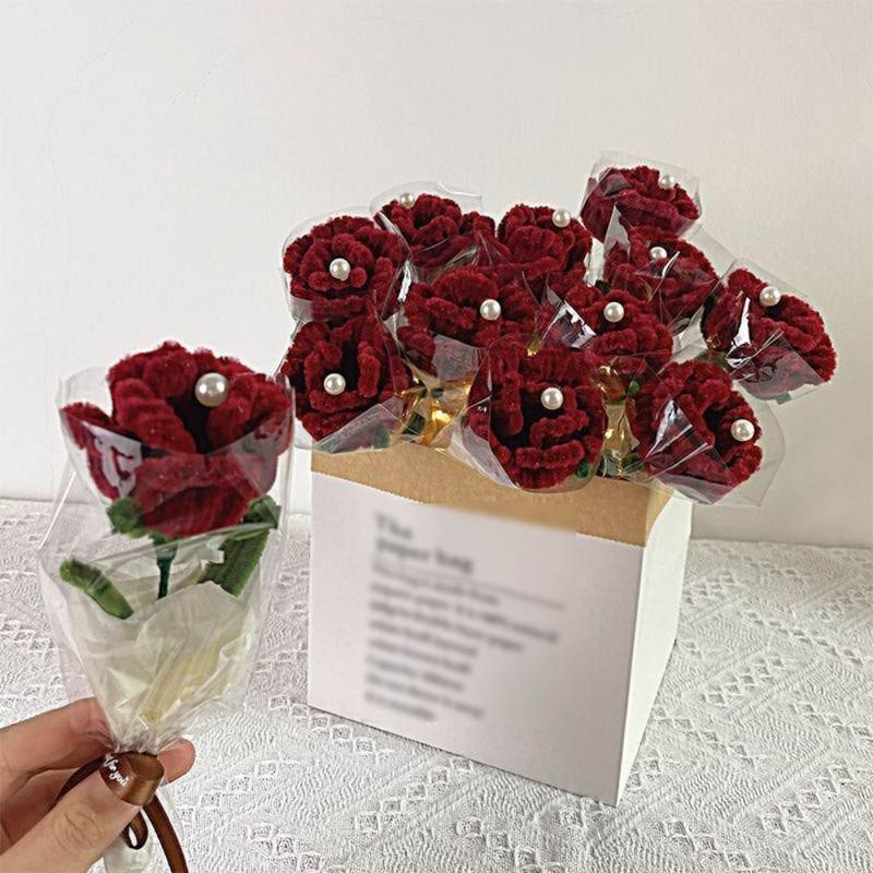 Gifts Twist Stick Twist Stick Rose Tulips Rose Artificial Flowers ...