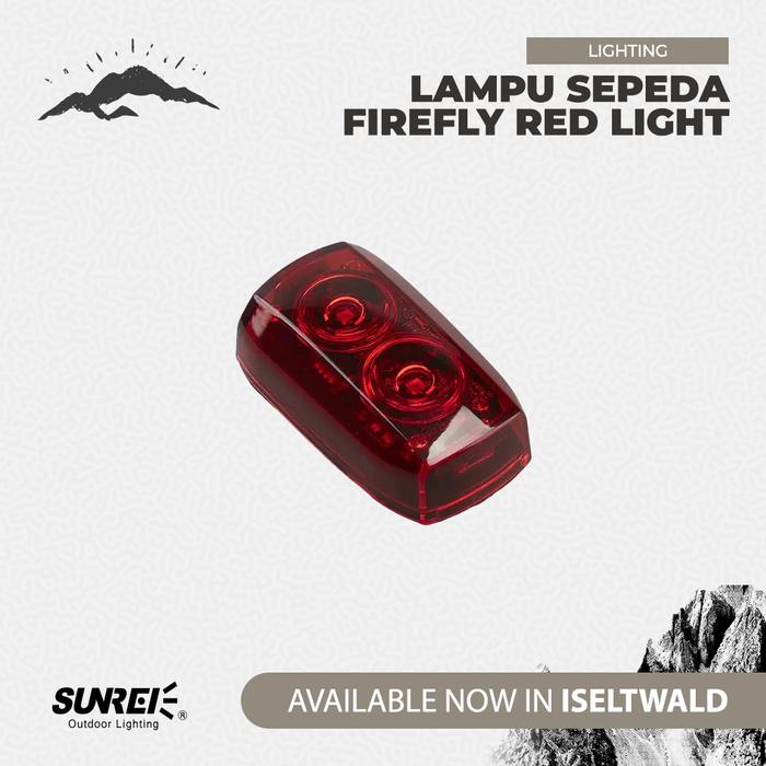 Promo Sunrei Lampu Sepeda Firefly Red Light - READY - Jakarta Utara ...