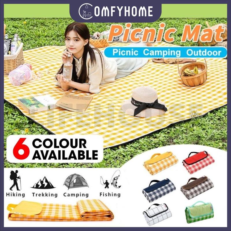 Picnic Mat 145*200cm Foldable Tikar Picnic Waterproof Campin - TikTok ...