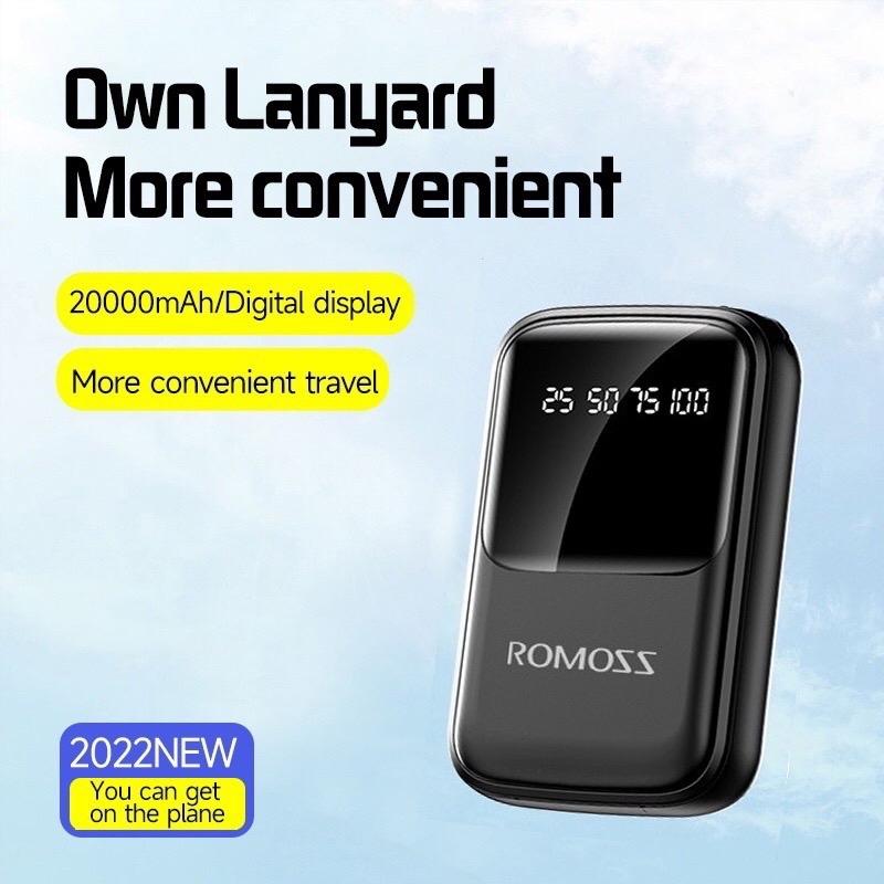 ROMOSS KC15 20000mAh Fast Charger Portable Powerbank With Dual - TikTok ...
