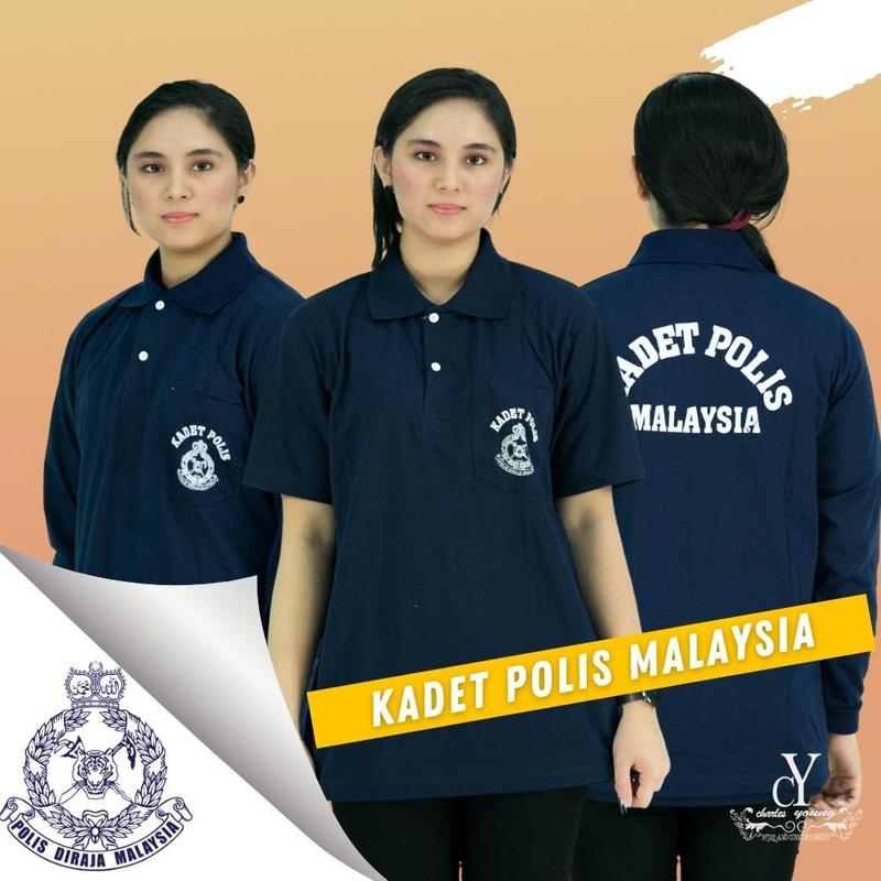 CY 2907 School Uniform T Shirt Kadet Polis / Baju Kadet Poli - TikTok ...