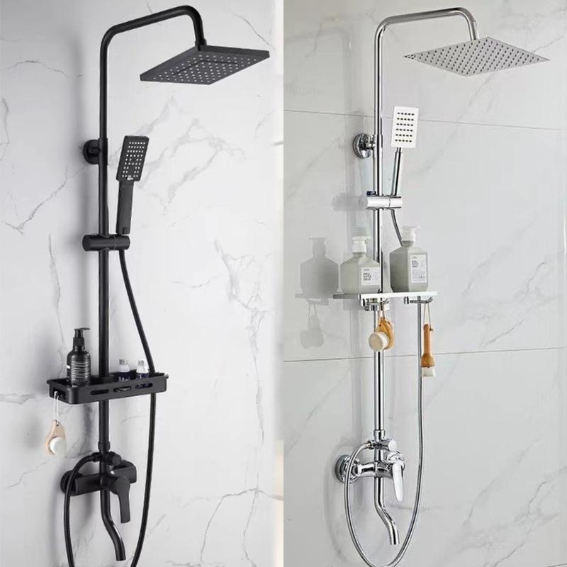 SUS 304 Shower Set Bathroom RainFall Shower Home Hotel Booster - TikTok ...