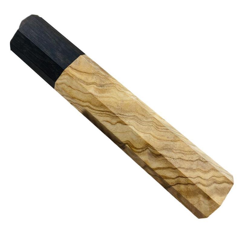 Chef Knife Handle Wood Handle Octagonal Handle Crafts Manual DIY Semi ...