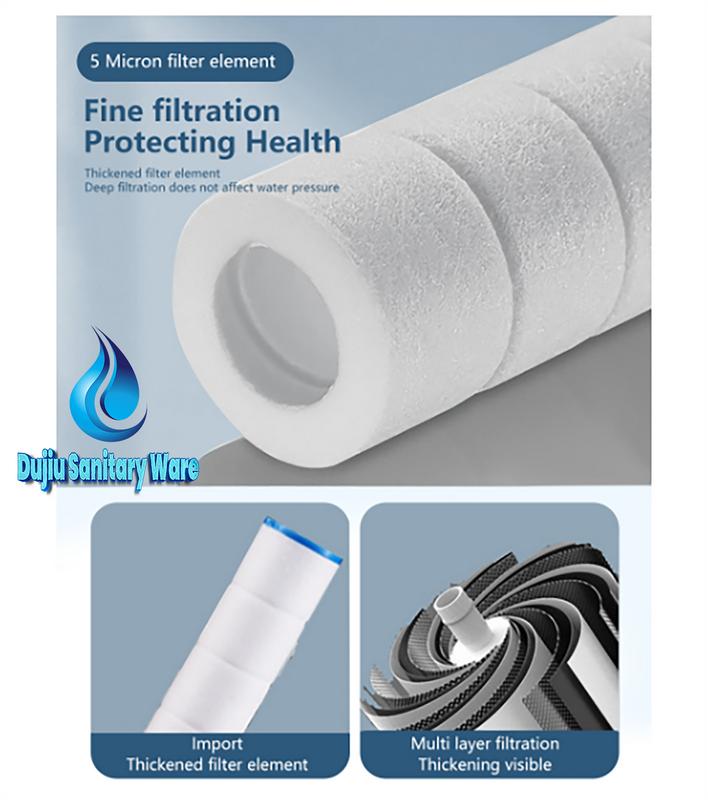 Ang shower filter filter ay maaaring i filter ang mga impurities ...