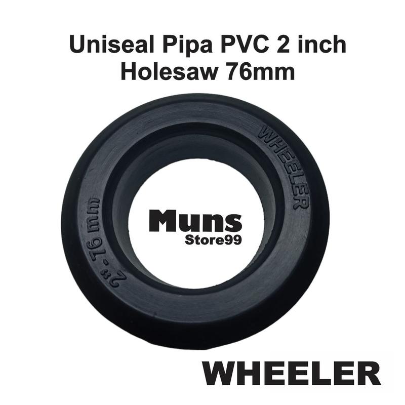 WHEELER Uniseal Unisil Pipa PVC 2 Inch Sistem Aquaponik dan Hidroponik ...