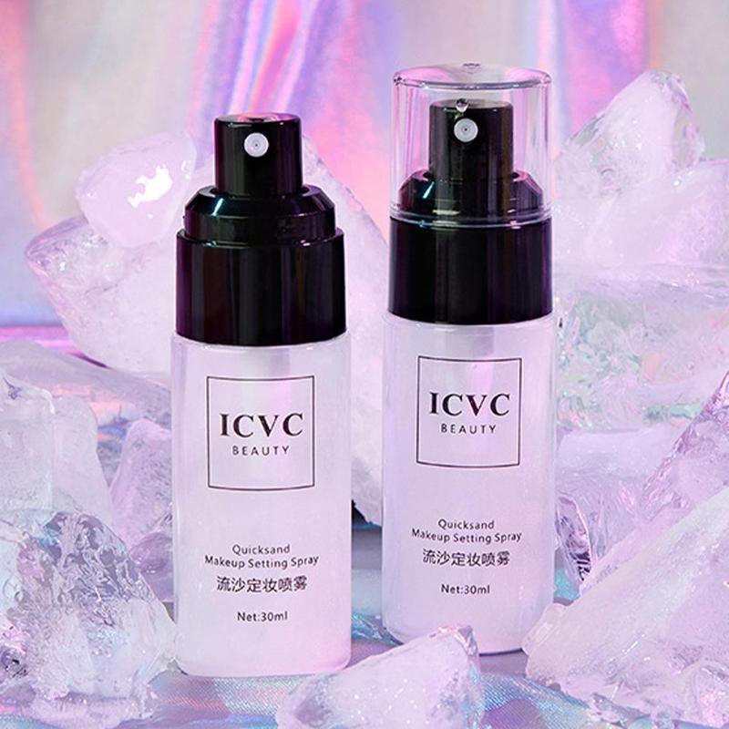 Glitter Makeup Setting Spray 30ml Glitter Fast Finishing Mak - TikTok ...