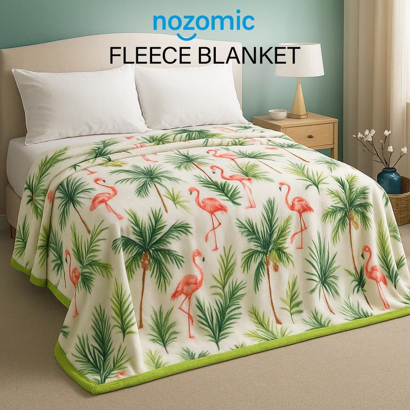 Selimut Baldu Gebu Soft Fleece Blanket Bercorak Printed Fleece Blanket ...