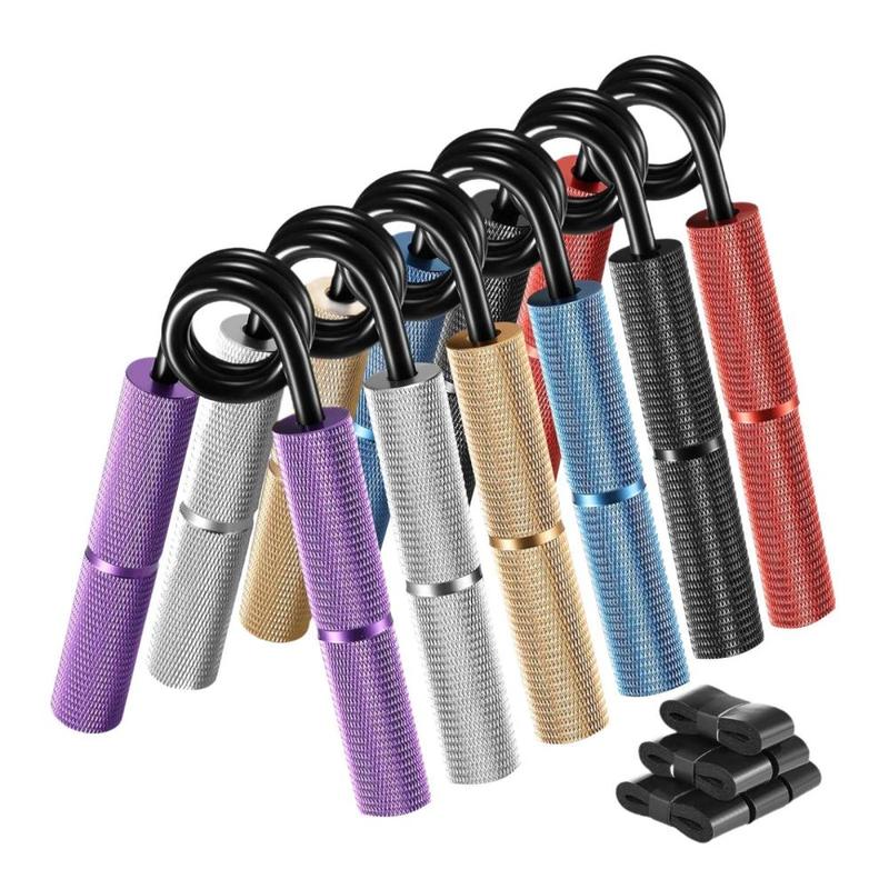 6x Grip Strength Trainer Steel Spring Grip Strengthener for Daily ...