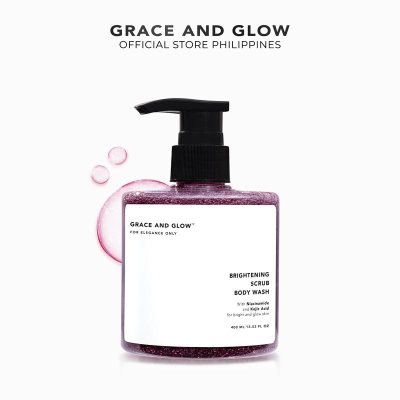 Grace and Glow Brightening Scrub Body Wash - for Bright and Glow ...