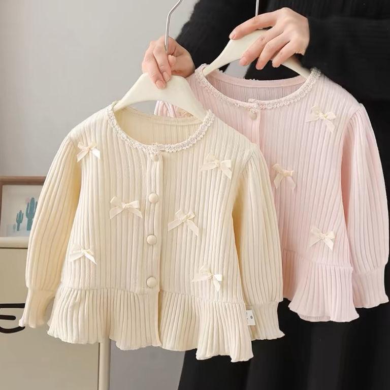 Kot Musim Luruh untuk Kanak-kanak Perempuan, Gaya Korea, Baj - TikTok ...