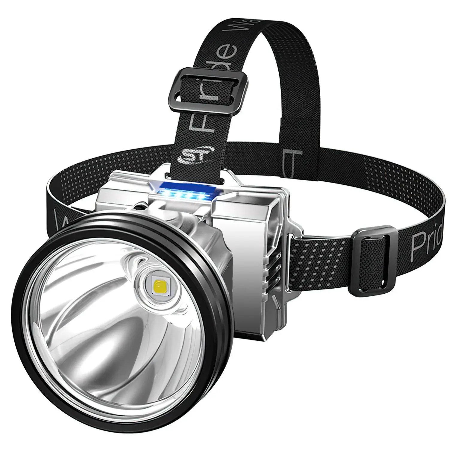 Headlamp 3 Mode Lampu Senter Kepala Waterproof Multifungsi - KT-8819 ...