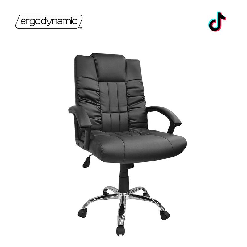 Ergodynamic MBC-181 Synthetic Leather Mid-back Executive Office ...