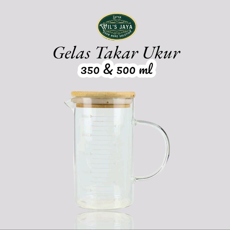 One Two Cups Gelas Takar Ukur Measuring Cup Glass - GG-18 - Shop ...