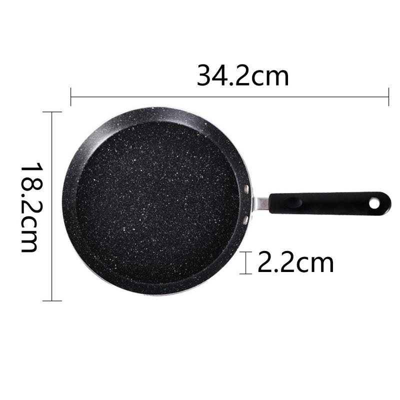 Non Stick Crepe Pan Induction Gas Hob Electric Tawa Crepe Pancake ...