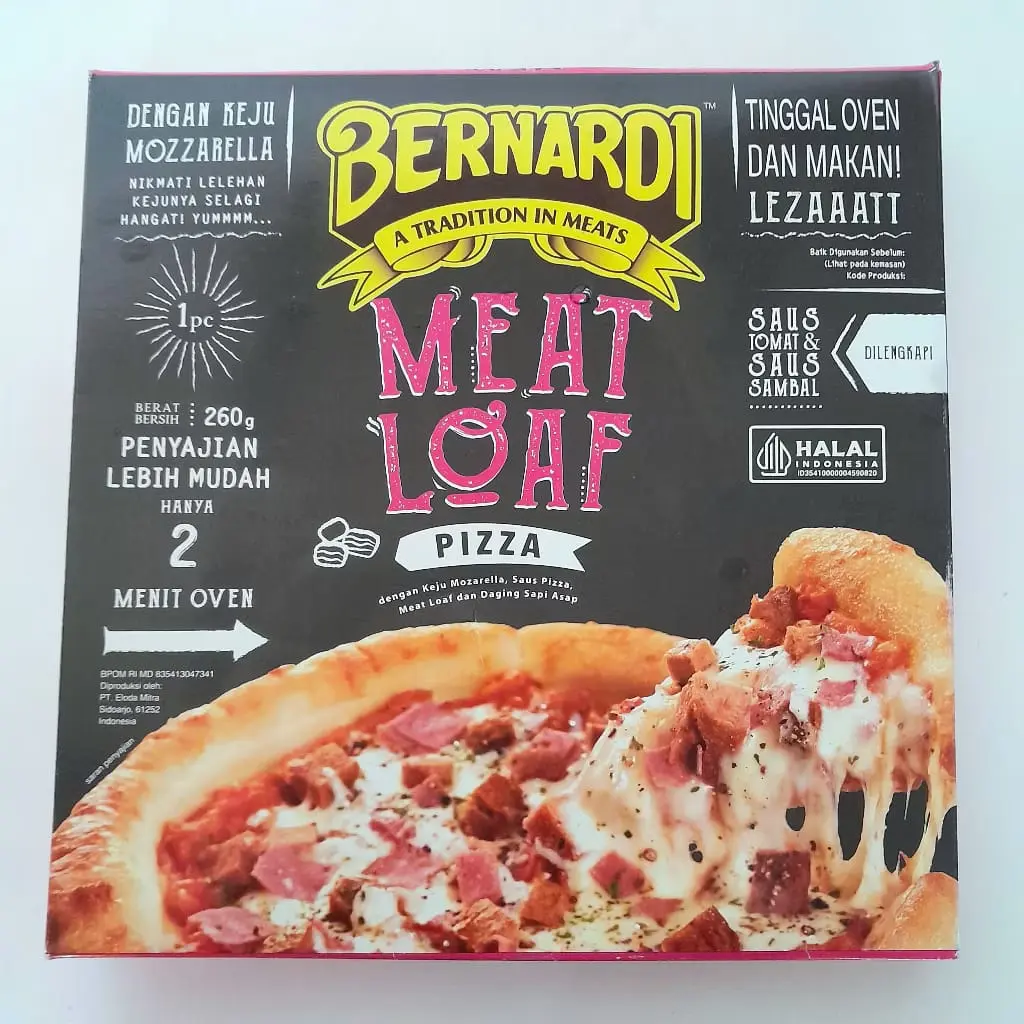 Kuka - BERNARDI Pepperoni Pizza / Meat Loaf Pizza Frozen 250gr - Shop ...