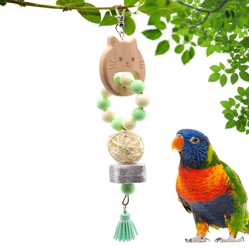Macaw Toy Colorful Bird Chewing Toy Tooth Cleaning - TikTok Shop Singapore