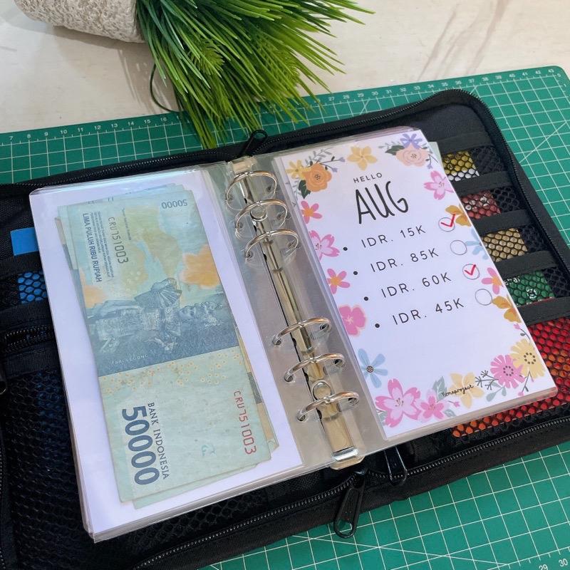 Tabungan Target Binder A6 Monthly Saving Catatan Menabung - Shop ...