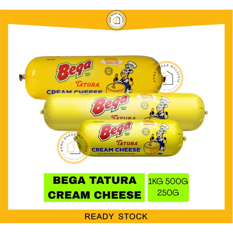 BEGA TATURA CREAM CHEESE 250G 500G 1KG [ FREE ICE PACK ] - HOME BAKER ...