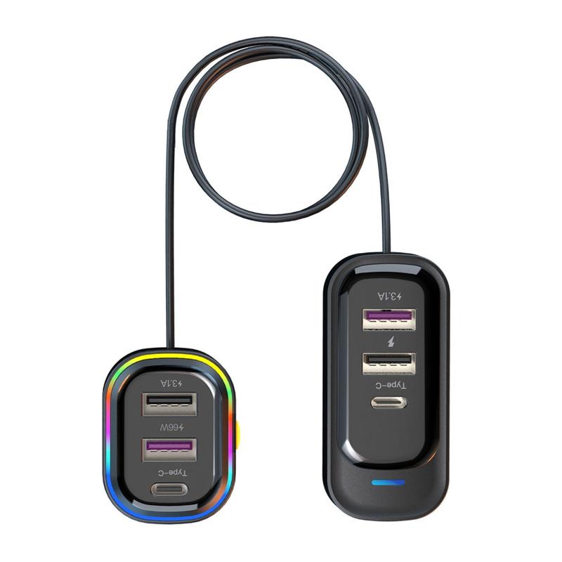 Small 6 Port Car Charger with 66w High Speed Charging Advanced - TikTok ...