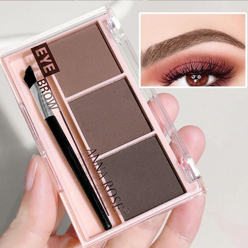 3 Colors Eyebrow Powder Natural Lasting Powder Delicate Beginner ...