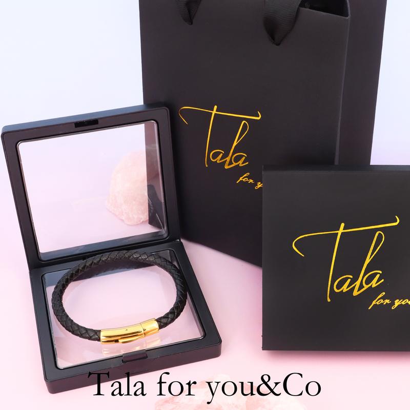 Tala for You Leather Bracelet for Man Unisex Accessories Wit - TikTok ...
