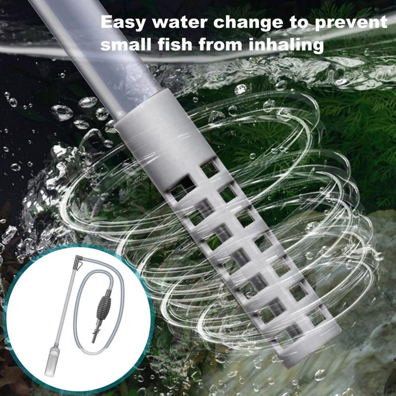 Nuiyadon- Fish Tank Water Changer Transparent Hose Water Changer ...