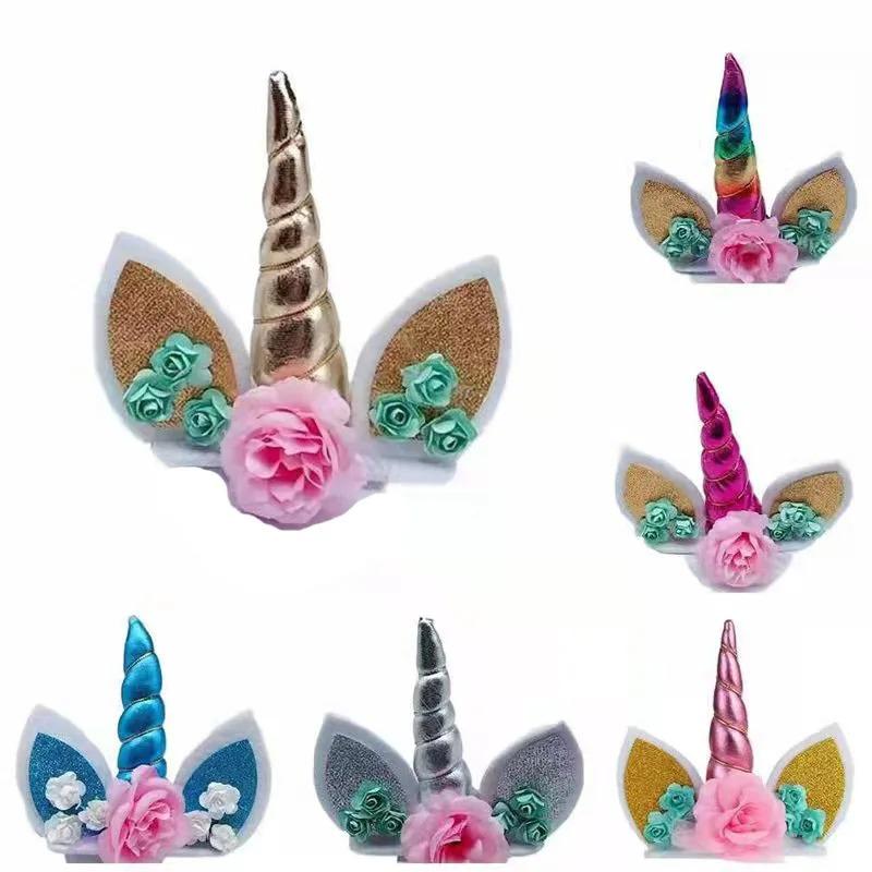Topper Kek Unicorn Pelangi, Bendera Kek Awan, Hiasan Kek Har - TikTok ...