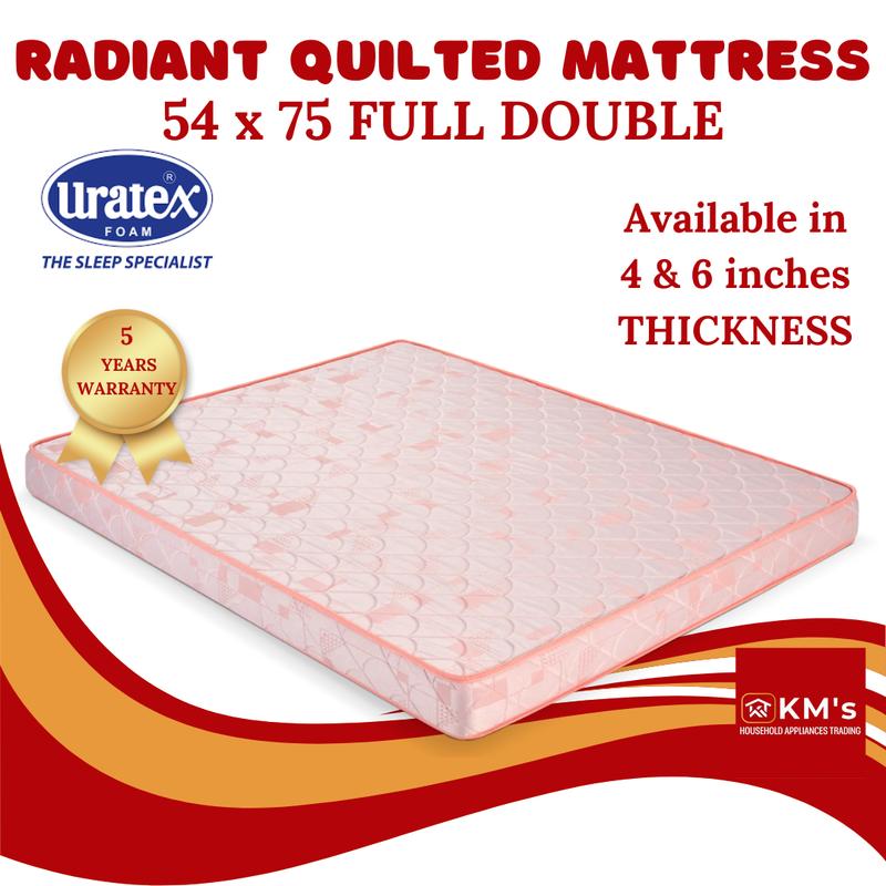 FULL DOUBLE SIZE - URATEX RADIANT QUILTED MATTRESS! Original - TikTok ...