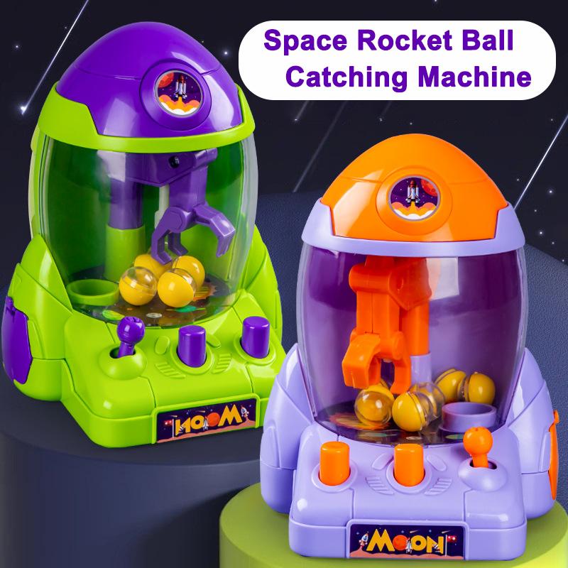 Claw Machine Toy Built-in Mini Balls Space Rocket Anti-Stres - TikTok ...
