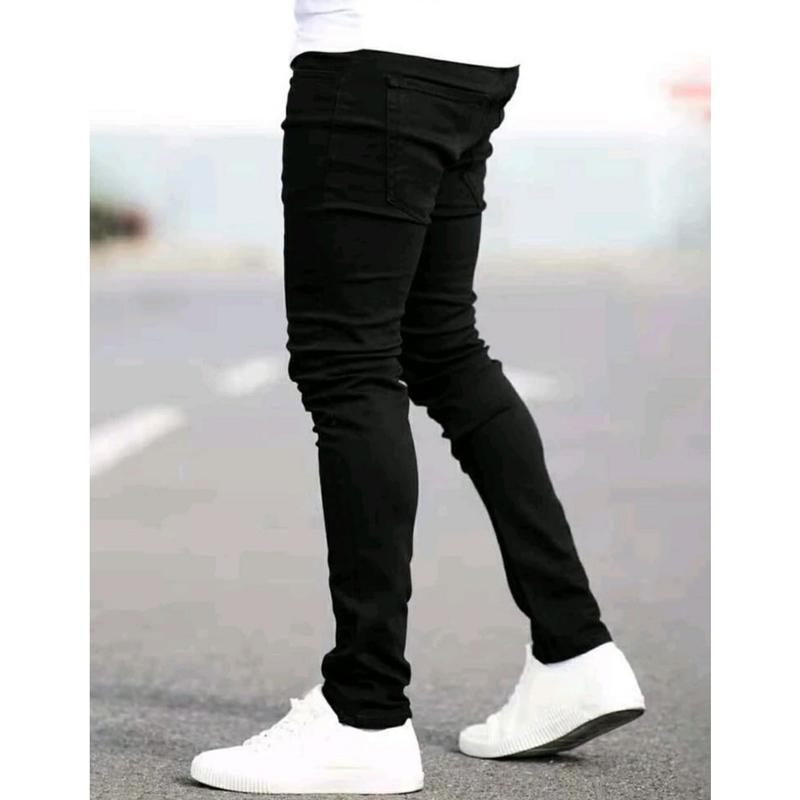 Seluar Jeans Kurus Sesuai untuk Lelaki, Fabrik Getah, Tersedia - TikTok ...