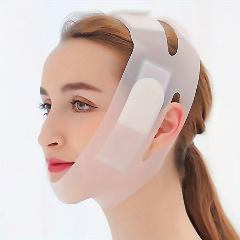 Beauty and Personal Care 1pc Silicone V Shape Lift Mask, Reusable ...