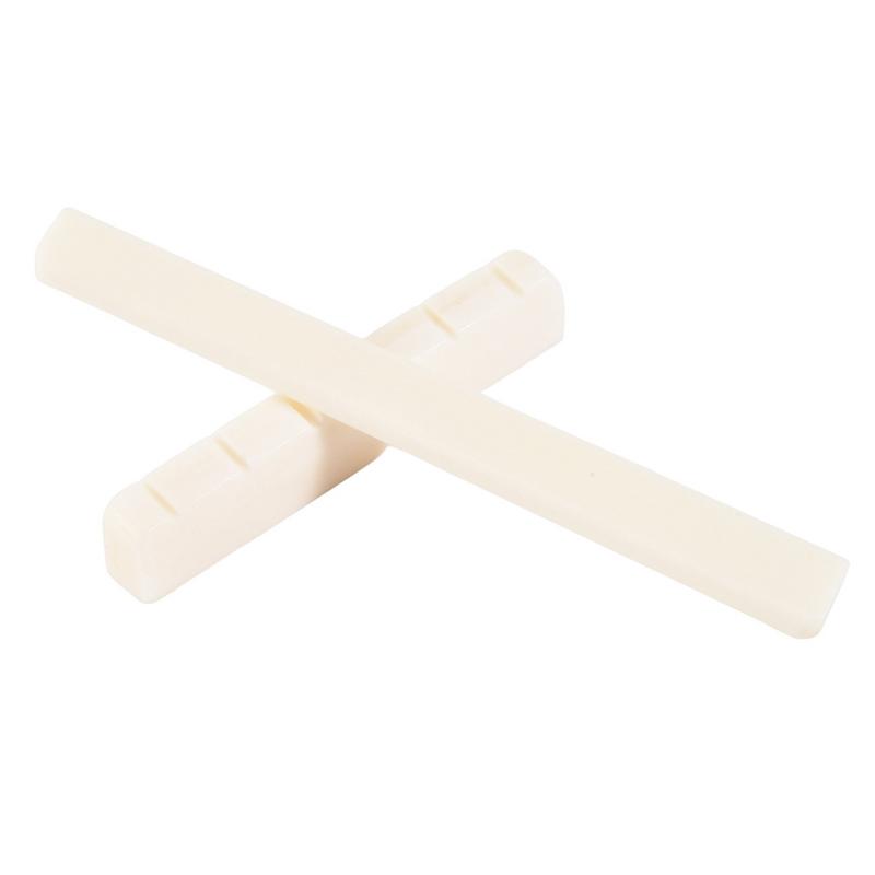 White Guitar Parts 6 String Classical Guitar Bone Bridge Saddle ...